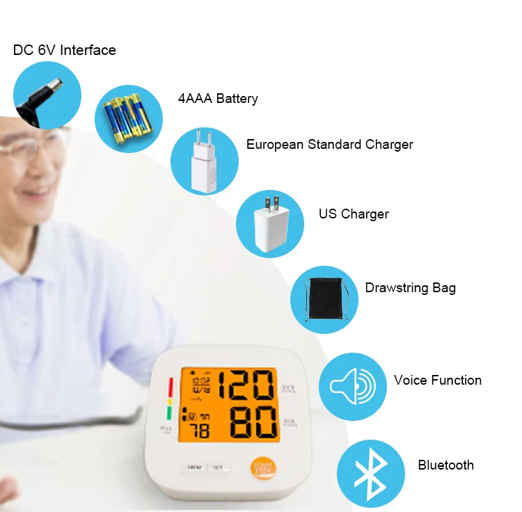 Factory Price Hospital Stand Bp Machine Automatic Electronic Medical ...