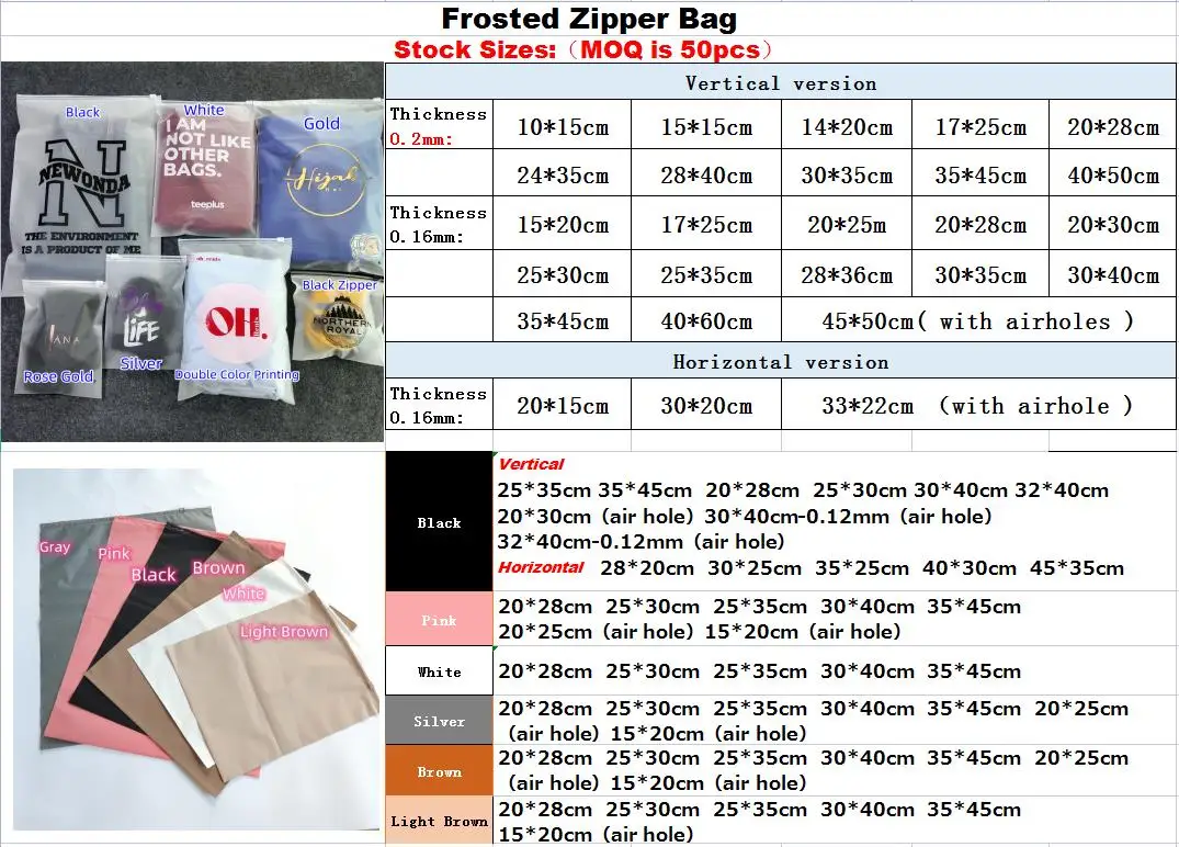 Reusable Custom Matte Frosted Bags - Eco Friendly Packaging
