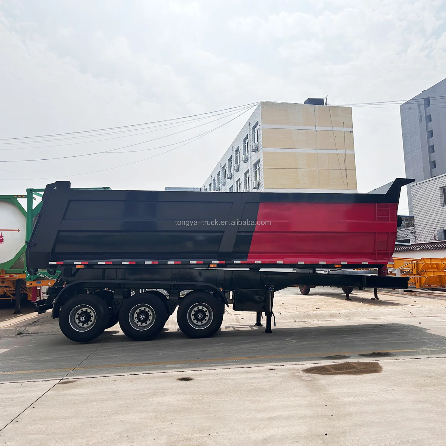 Dump Trailer 3 Axle Dump Truck Tippper Trailer Coal Dump Trailer ...
