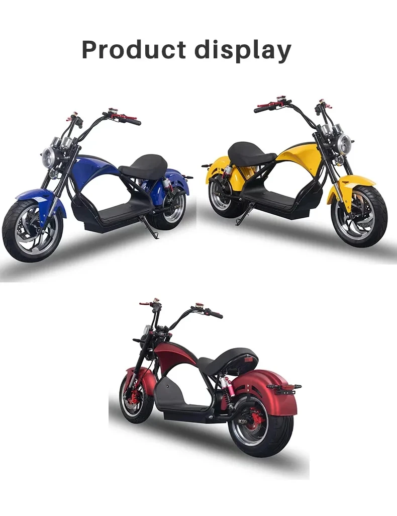 Electric Scooters Hulk Eec Coc Citycoco 1000w 2000w 3000w
