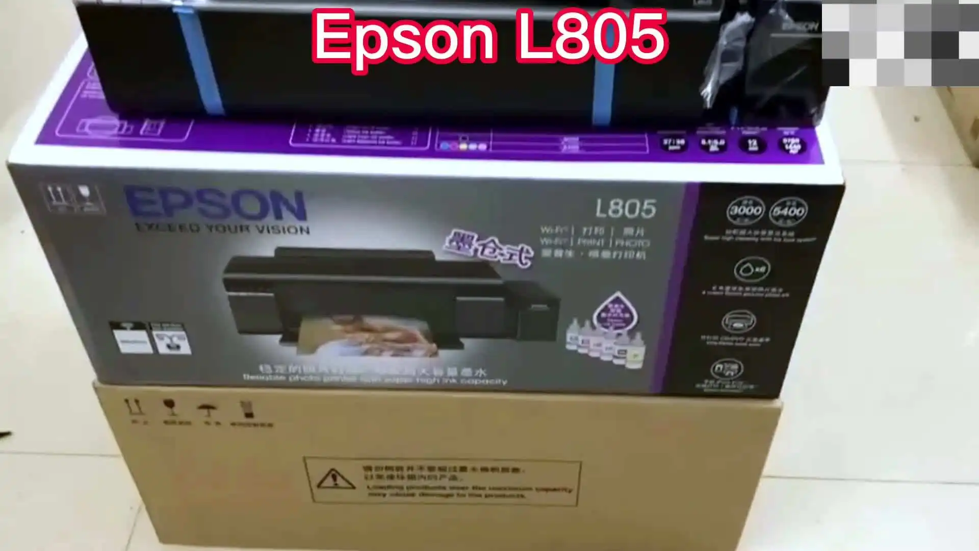 Cheap Price L805 Sublimation Printer A4 Size Sublimation Inkjet Printer ...