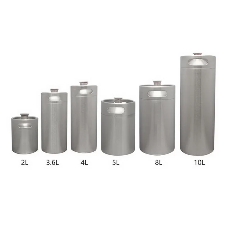 Wholesale Custom Mini Beer Kegs 2l 3.6l 4l 5l 8l 10l Stainless Steel ...