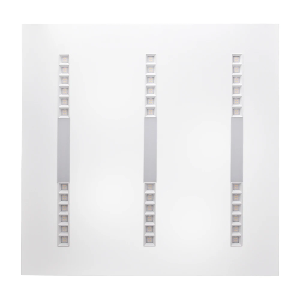 Office Building Ultra Slim Recessed Surface Square Ceiling Lamp 595 ...