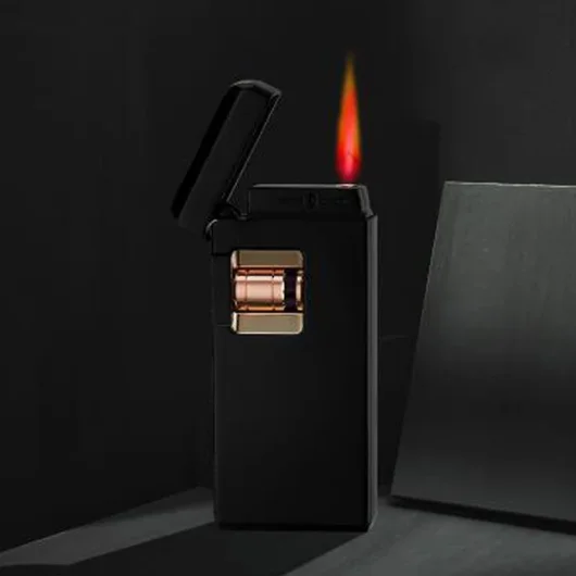 Roller Slide Ignition Butane Inflatable Windproof Portable Metal ...