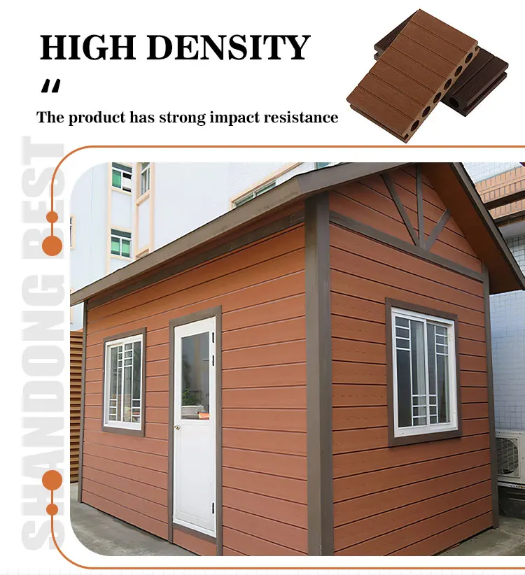 Exterior Cladding Siding Shipping Container Wood Houses Outdoor Wpc ...