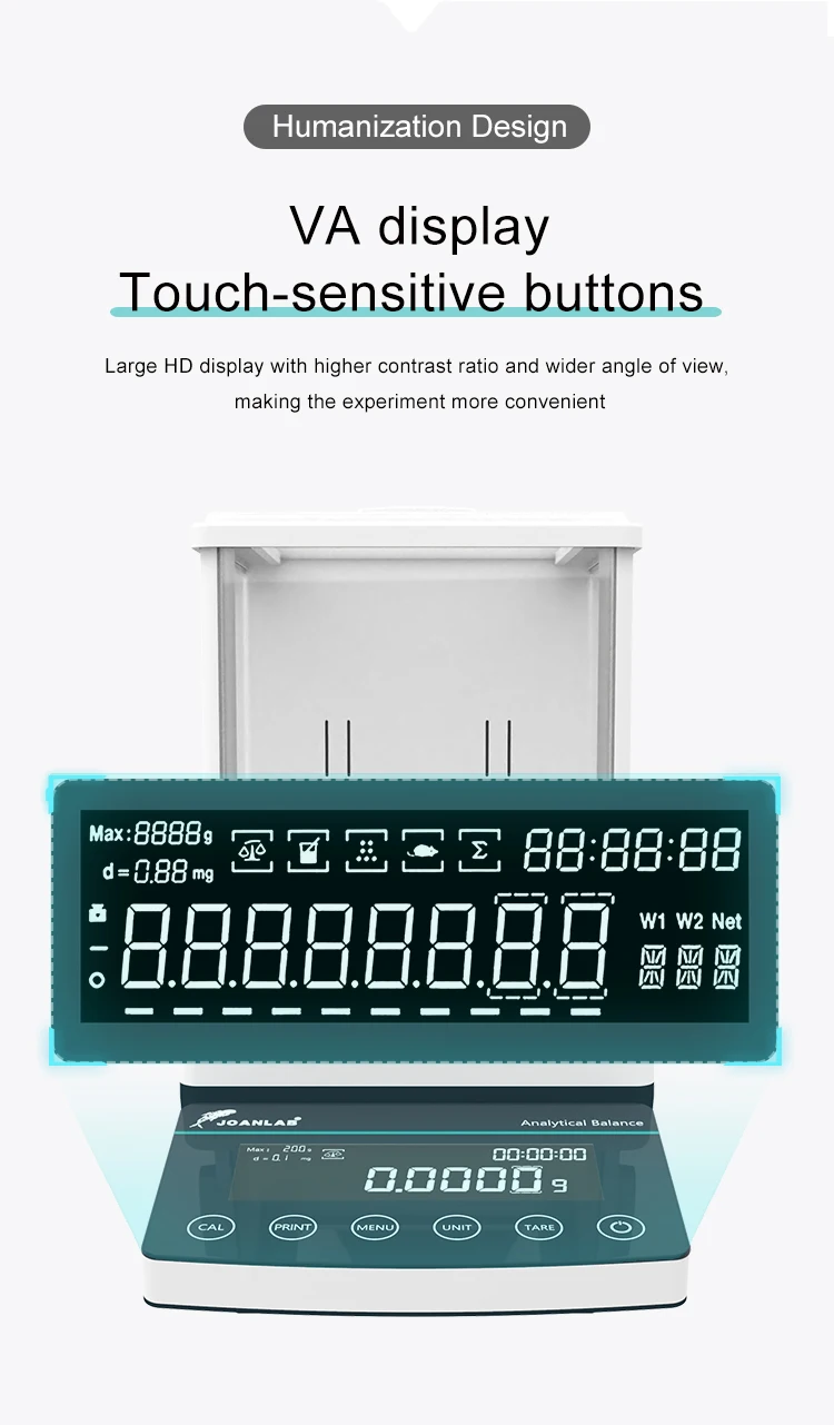 Joan Lab Analytical Balance - 0.01mg Precision Weighing
