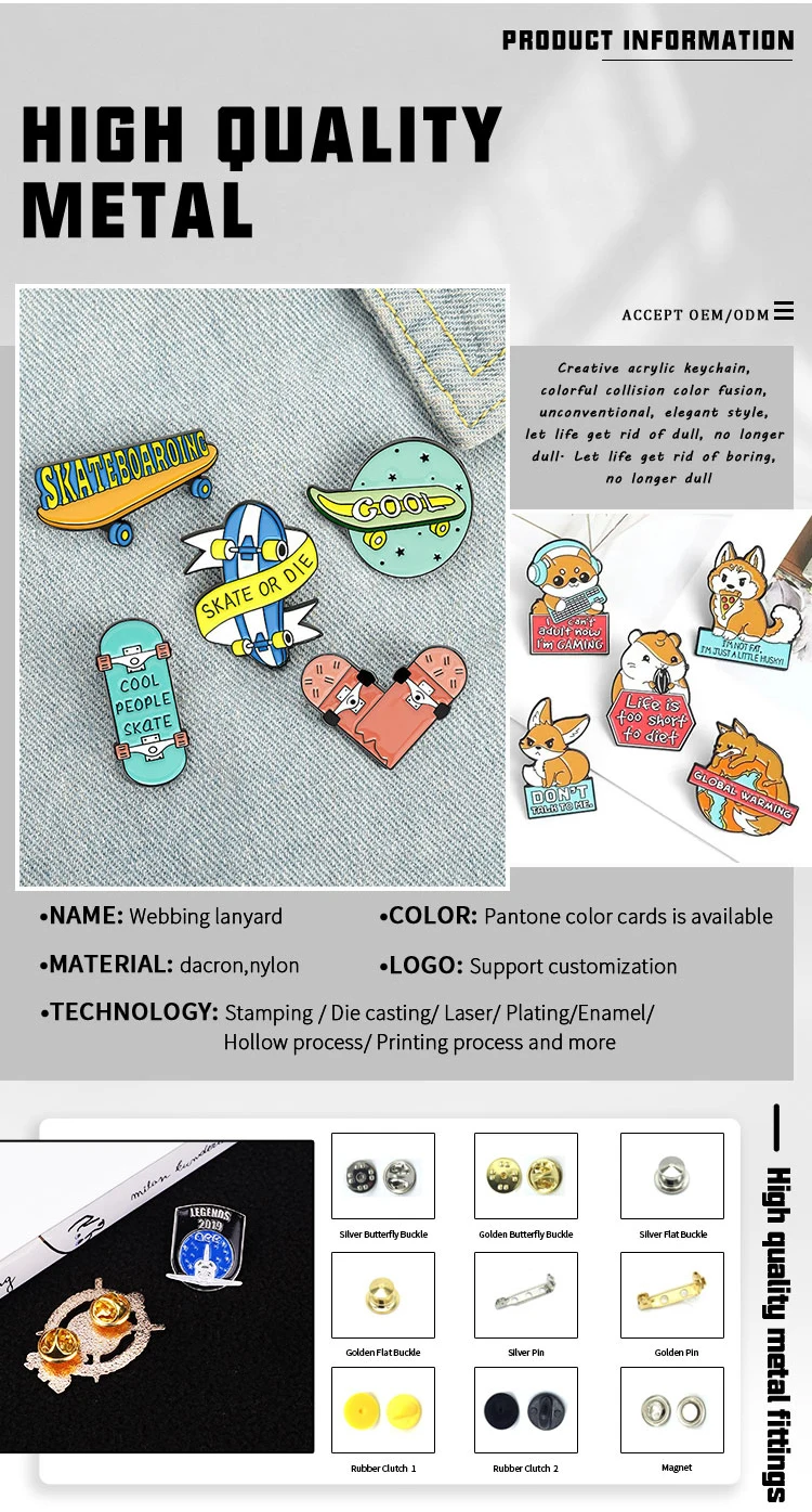 Cute Japanese Style Pin Personality Badge Creative Accessories Cartoon ...