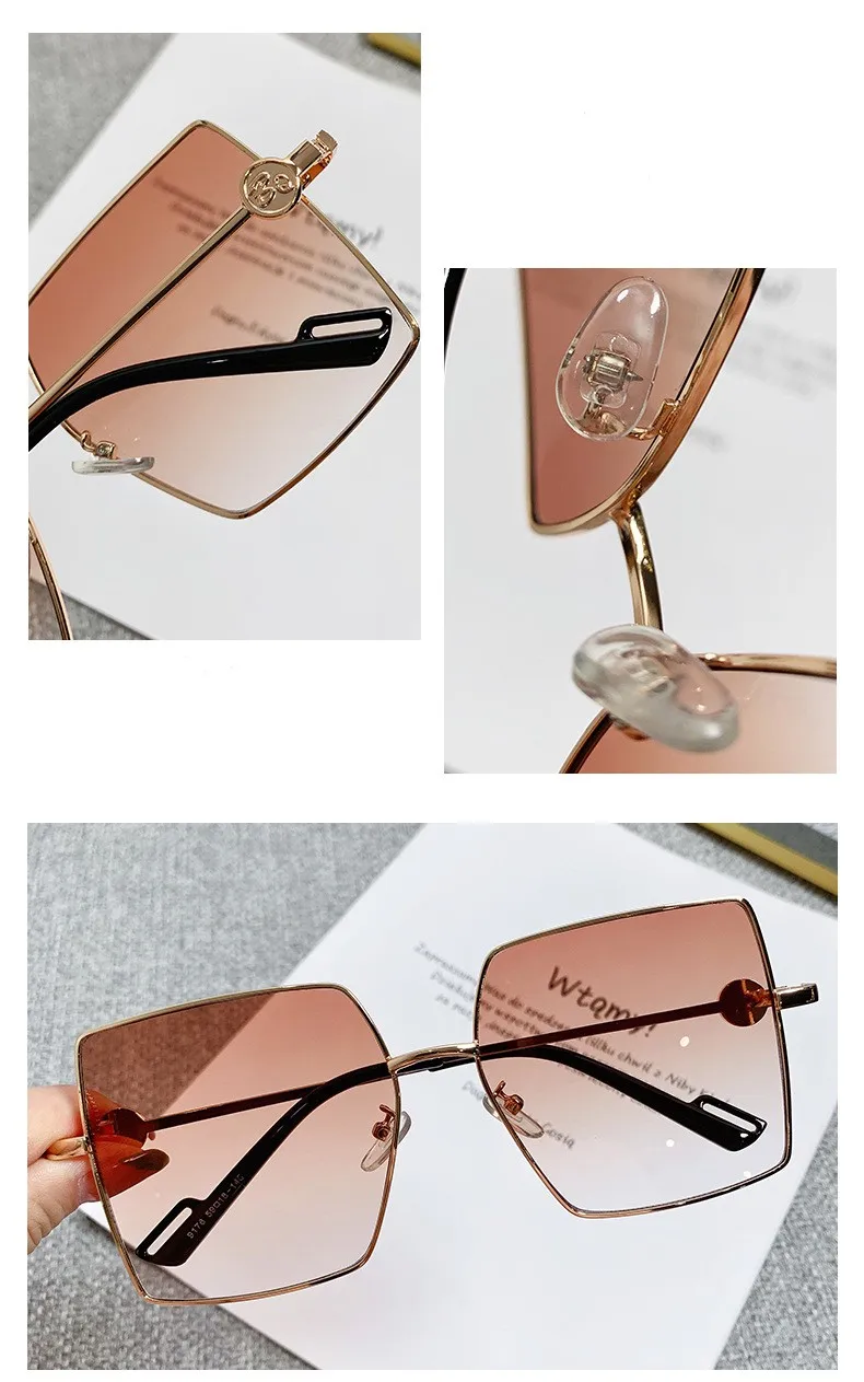 Metal Gradient Sunglasses - Buy Fashionable And Trendy Internet ...