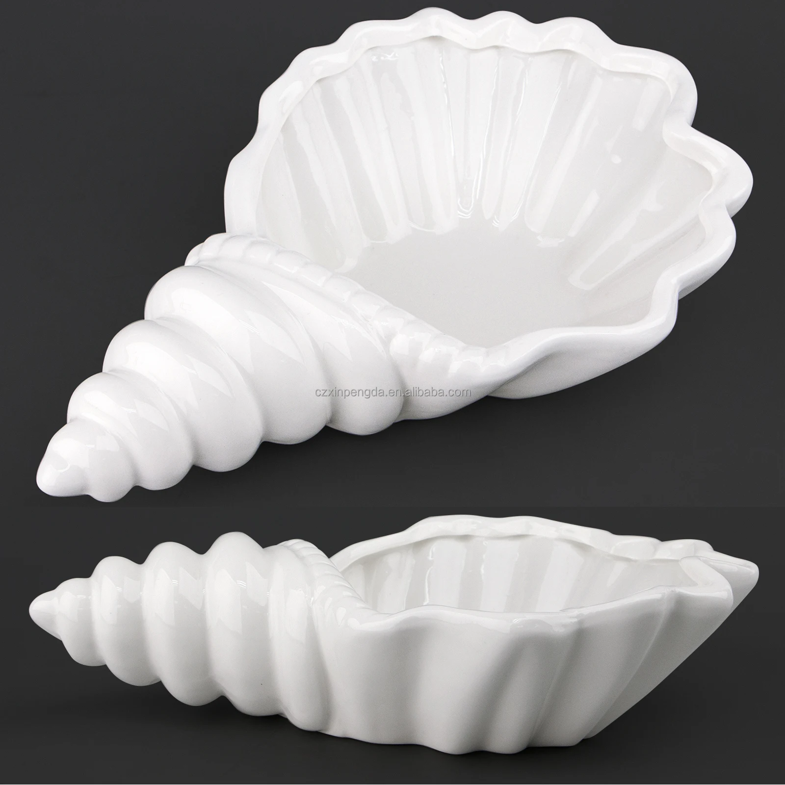 Alibaba.com: White Modern Bowl, Sea Shell Conch Shell Bowl, Hotel ...