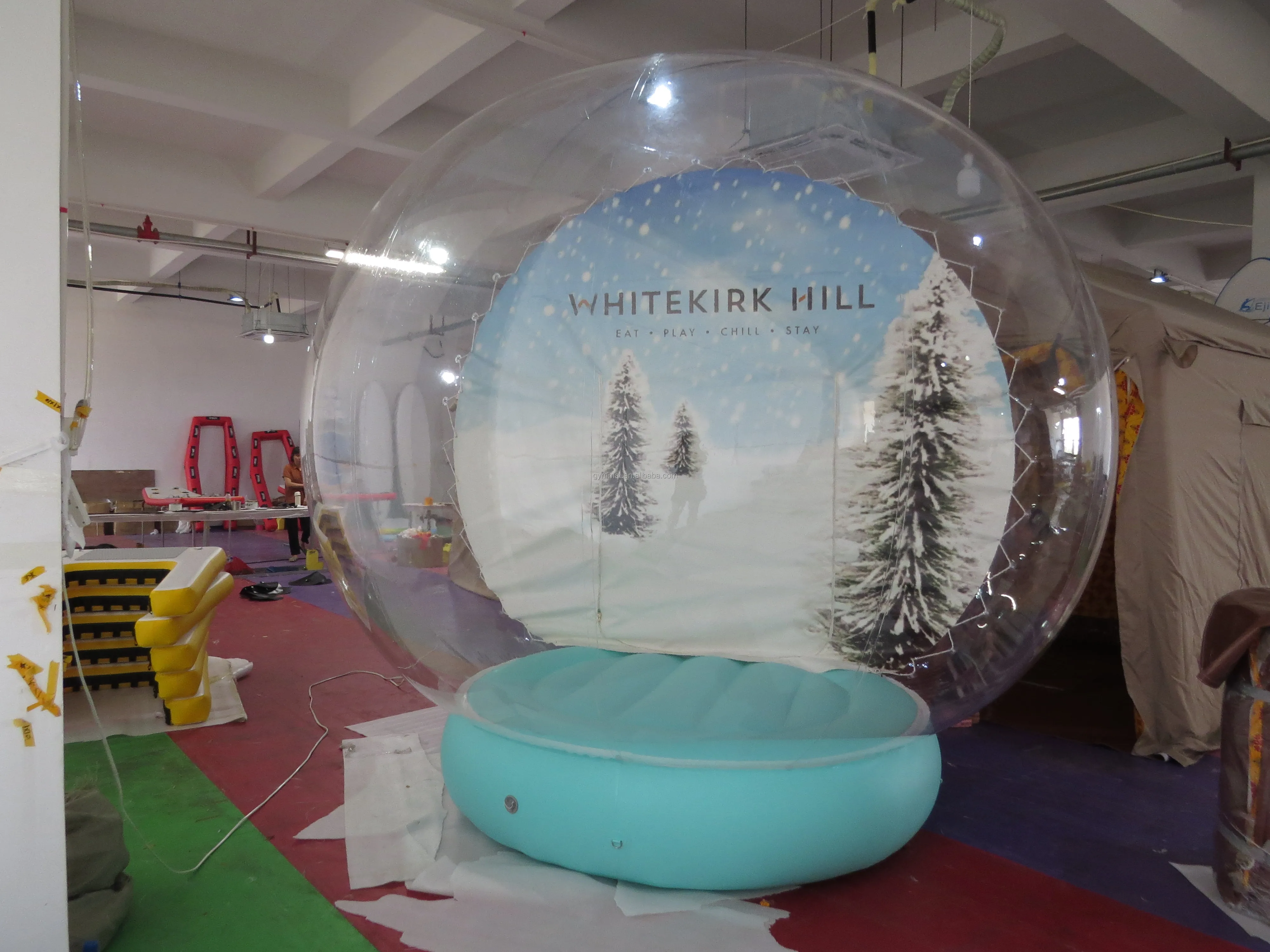 3m Christmas Inflatable Snow Globe With Led Lights - Buy Inflatable ...