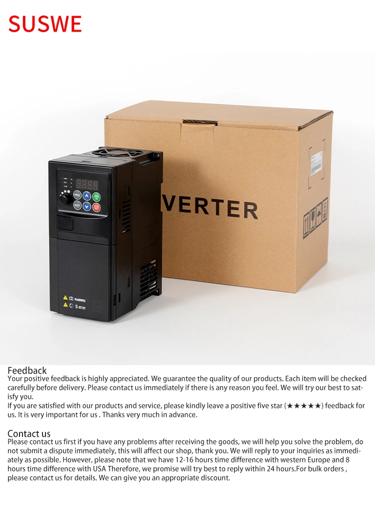 1phase 220V to 3 Phase 380V AC Drive - SUSWE VFD Solutions