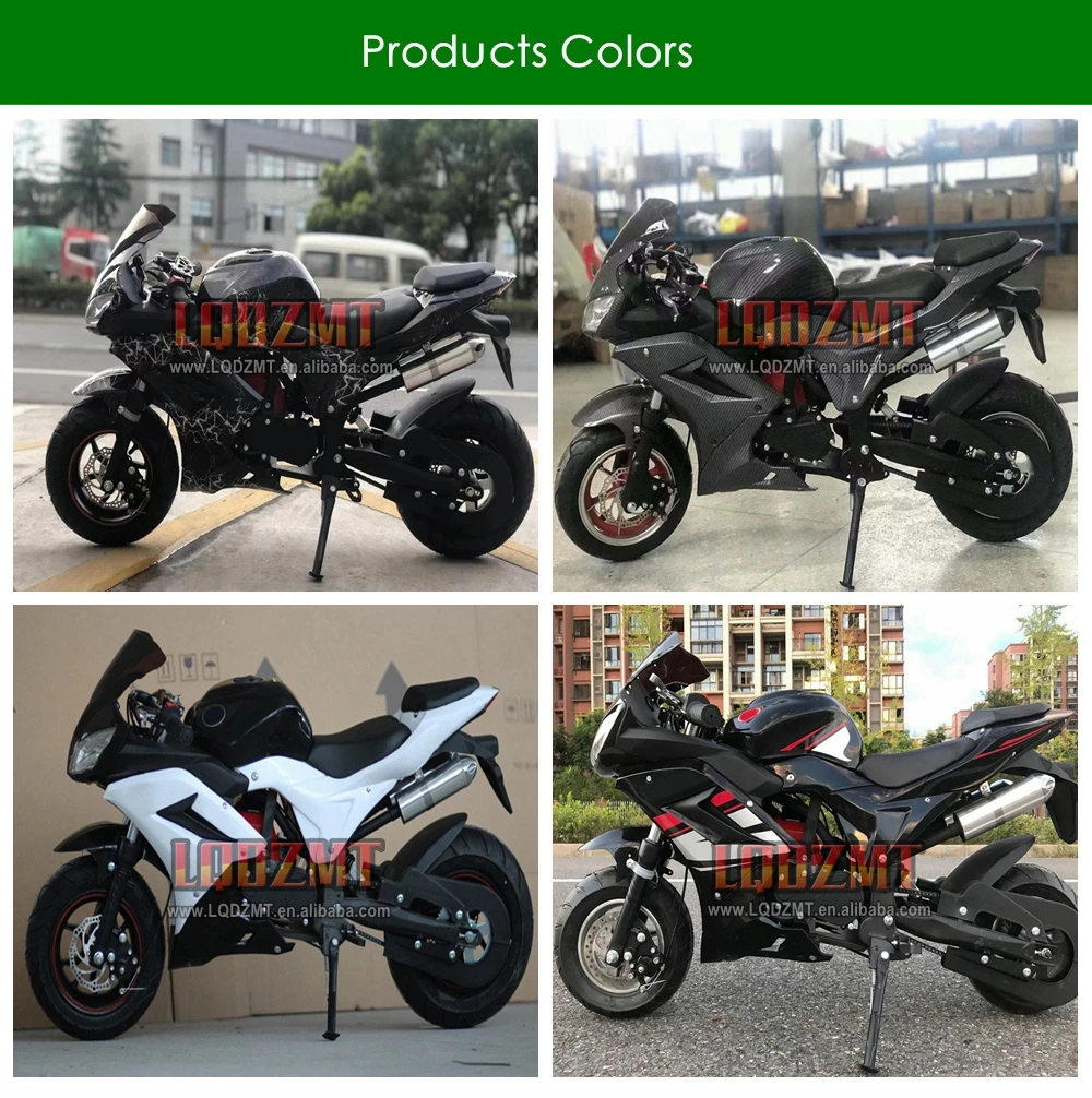 Alibaba.com: MINI MOTO 49CC 50CC 4-stroke motorcycle in 12 colors ...