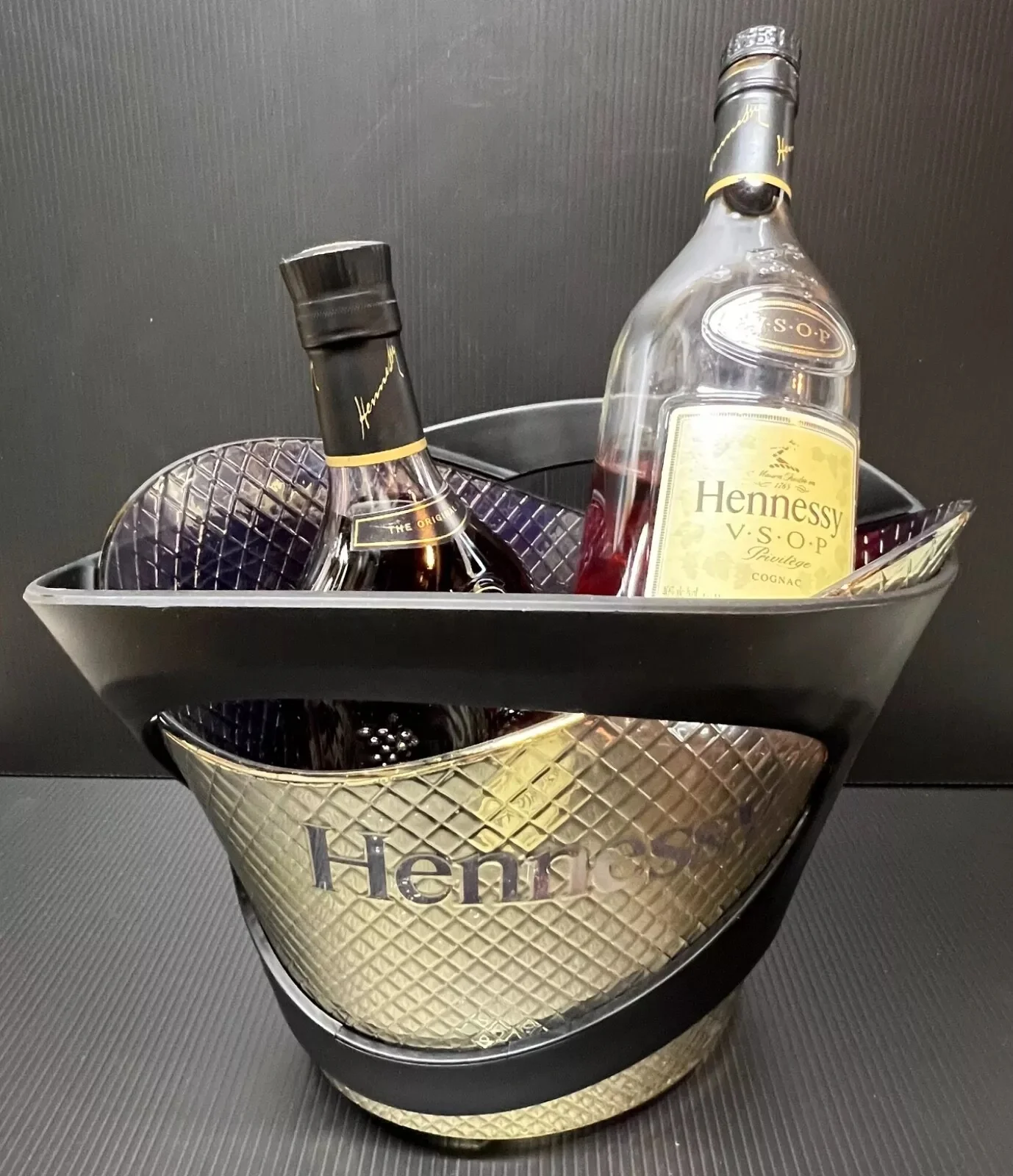 Hennessy Cognac Bottle Cooler - Modern Luxury Ice Bucket