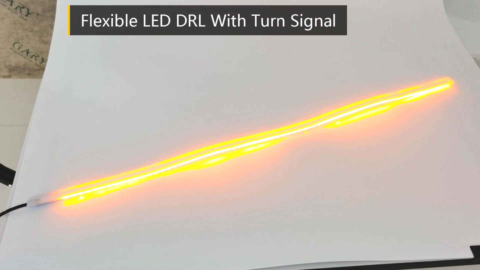 Dmex Led Drl Car Daytime Running Light Flexible Waterproof Strip Auto Headlights White Turn ...