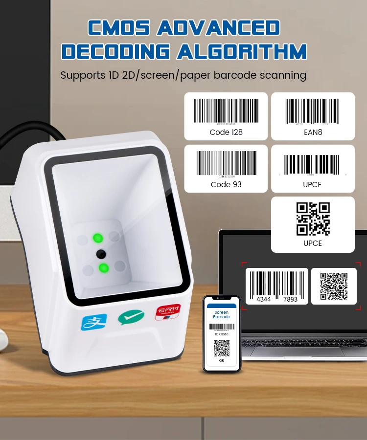 Factory Outlet H5 2D QR Code Payment Box Voice Speaker POS Small Sound ...
