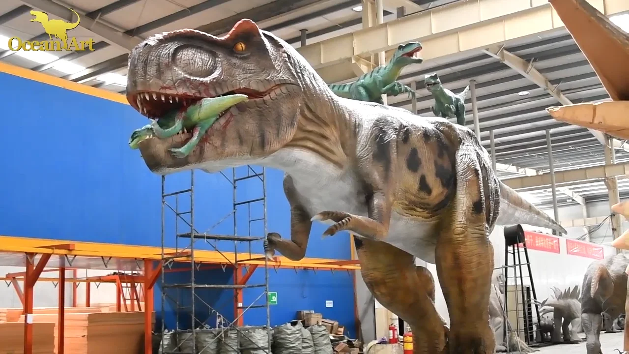 Jurassic Remote Control Animatronic Dinosaur For Dino Theme Park - Buy ...