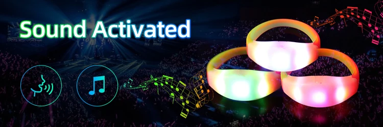 Flashing Wristbands Uk Led Bracelets Light Bands Wristband Silicone ...