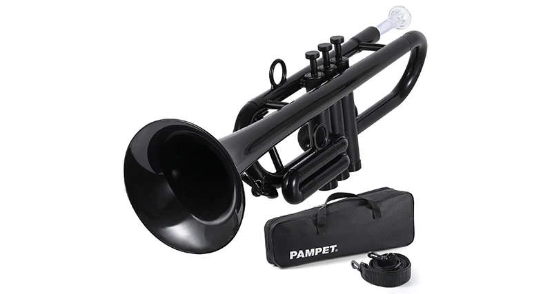 Beginner's Lightweight C Key Trumpet - Portable & Educational