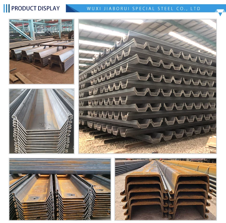 China Factory Aisi Sheet Pile U Sheet Pile Cold Rolled U Steel Sheet ...