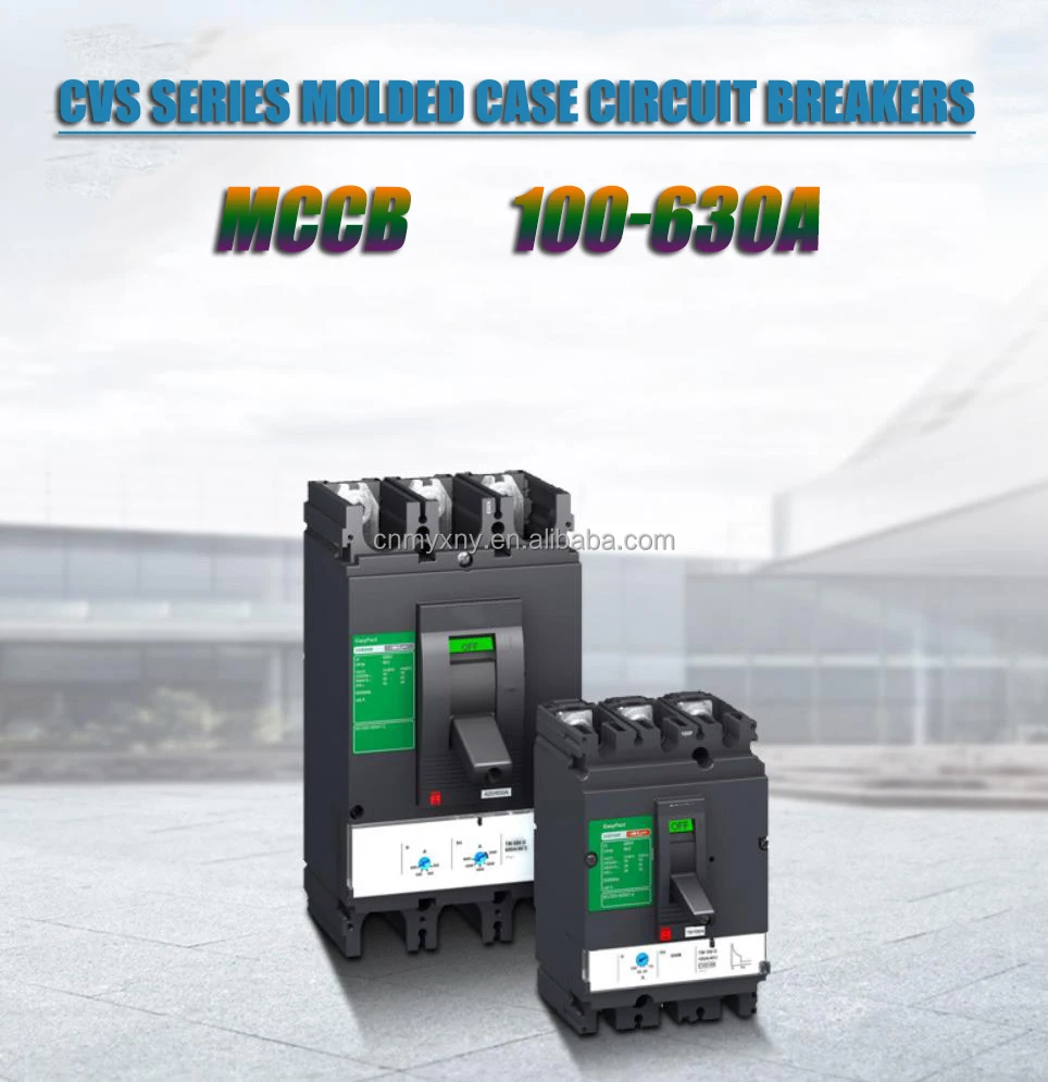 High Reliability MCCB Series 100A 160A 250A 400A 630A 3P 4P Moulded ...