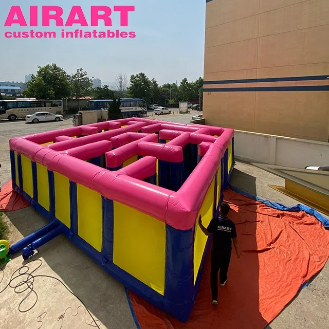 6m Giant Inflatable Labyrinth - Fun & Advertising Game