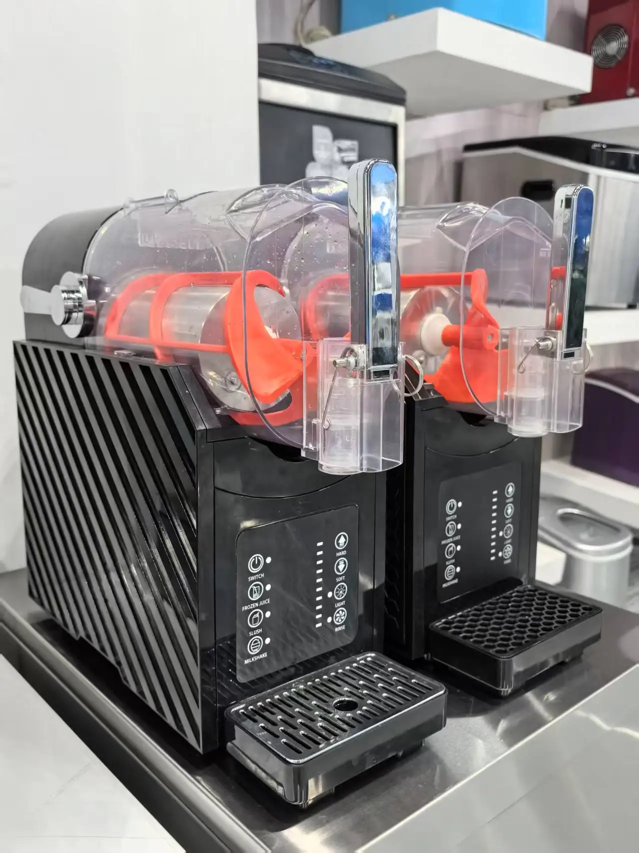 2.5L Electric Smooth Slush Ice Maker Machine Frozen Slush Ice Crusher ...