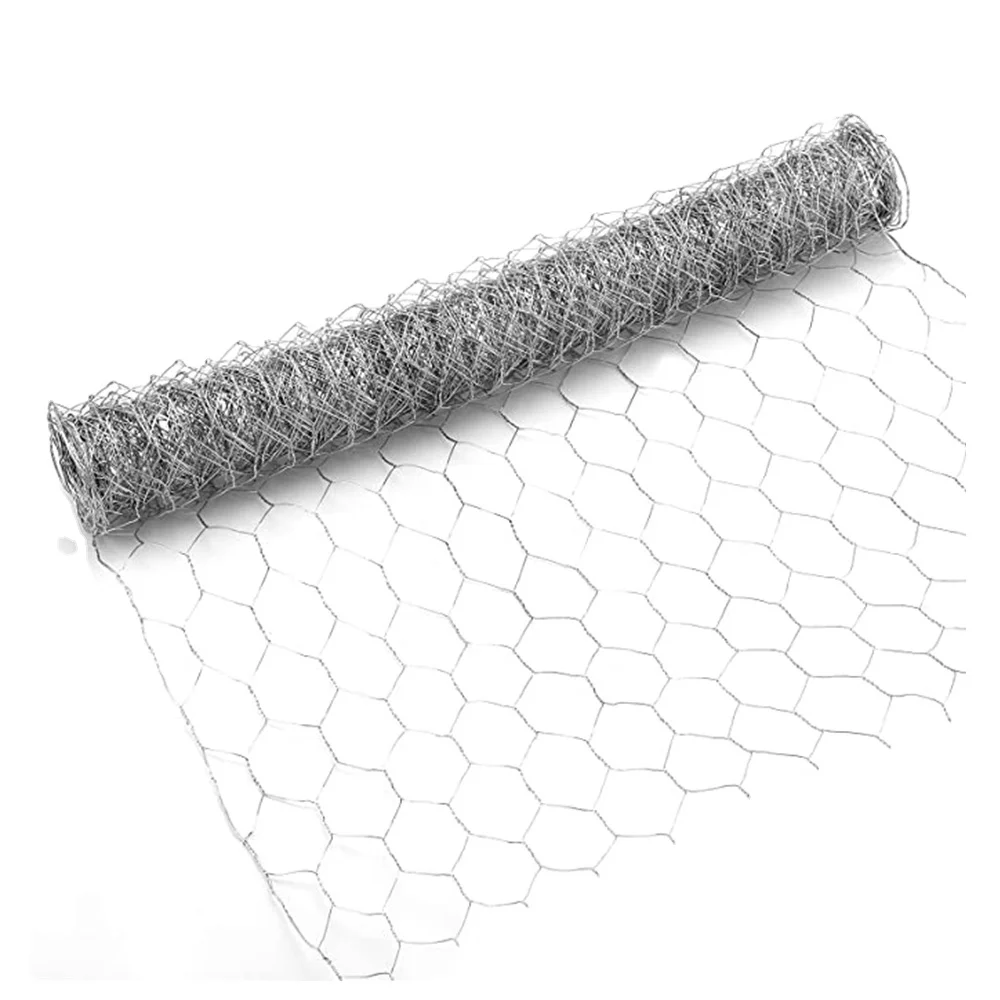 6 pies de altura 25m rollo galvanizado/PVC malla de alambre de pollo ...