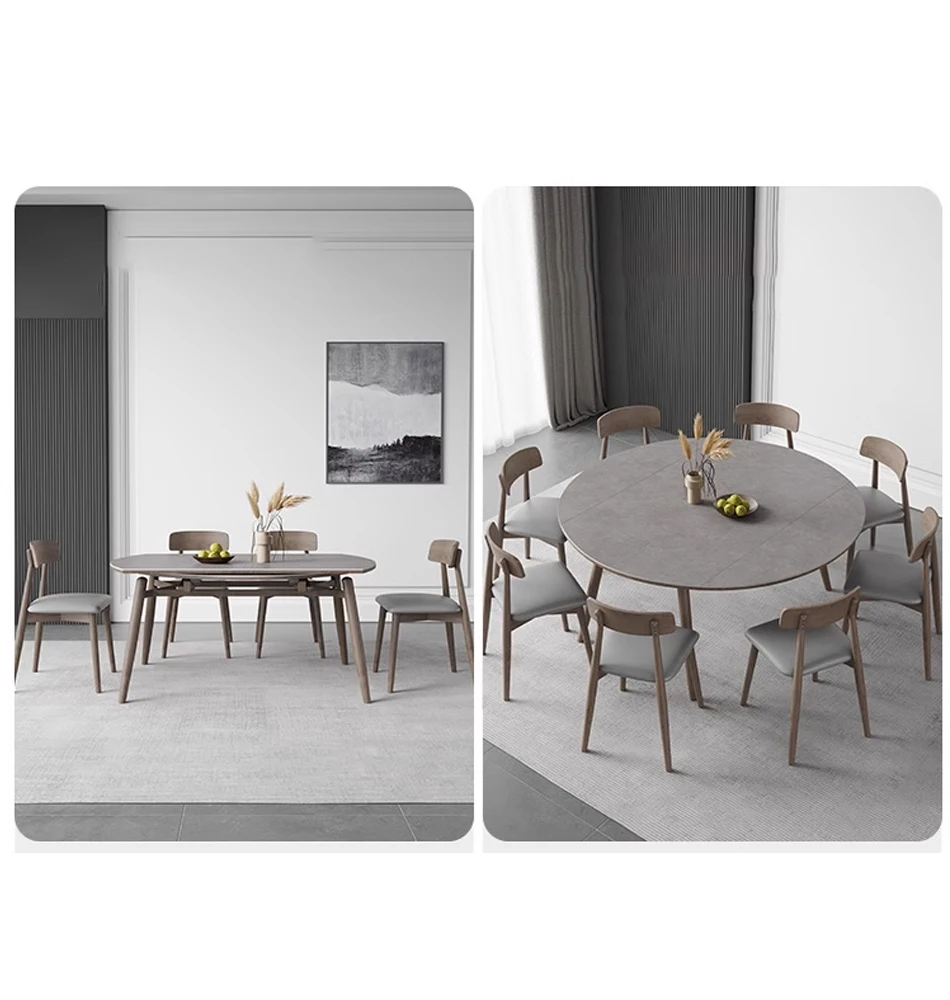 Luxury Dining Room Table - Foldable, Extendable & Convertible