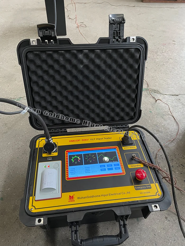 Hmdq Super Low Frequency Hipot Tester 0.1hz Vlf Cable Test 80kv Ac ...