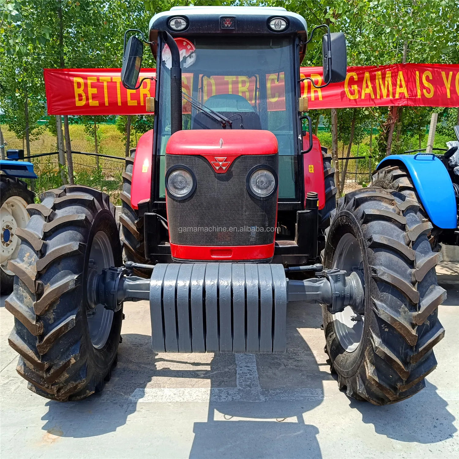 Used Massey Ferguson Tractor Mf1004 100hp 4wd Agricultural Equipment Price On Sale - Buy Farm ...