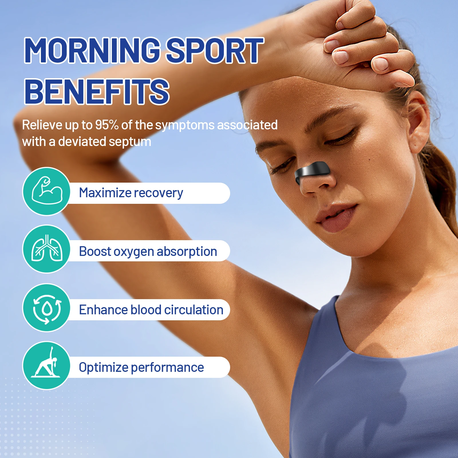 Breathing Nasal Strips - Magnetic Anti-Snoring Solutions