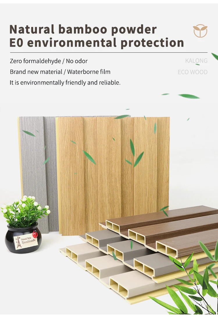 Modern Wood Plastic Composite Wall Cladding Wpc Waterproof Wall ...