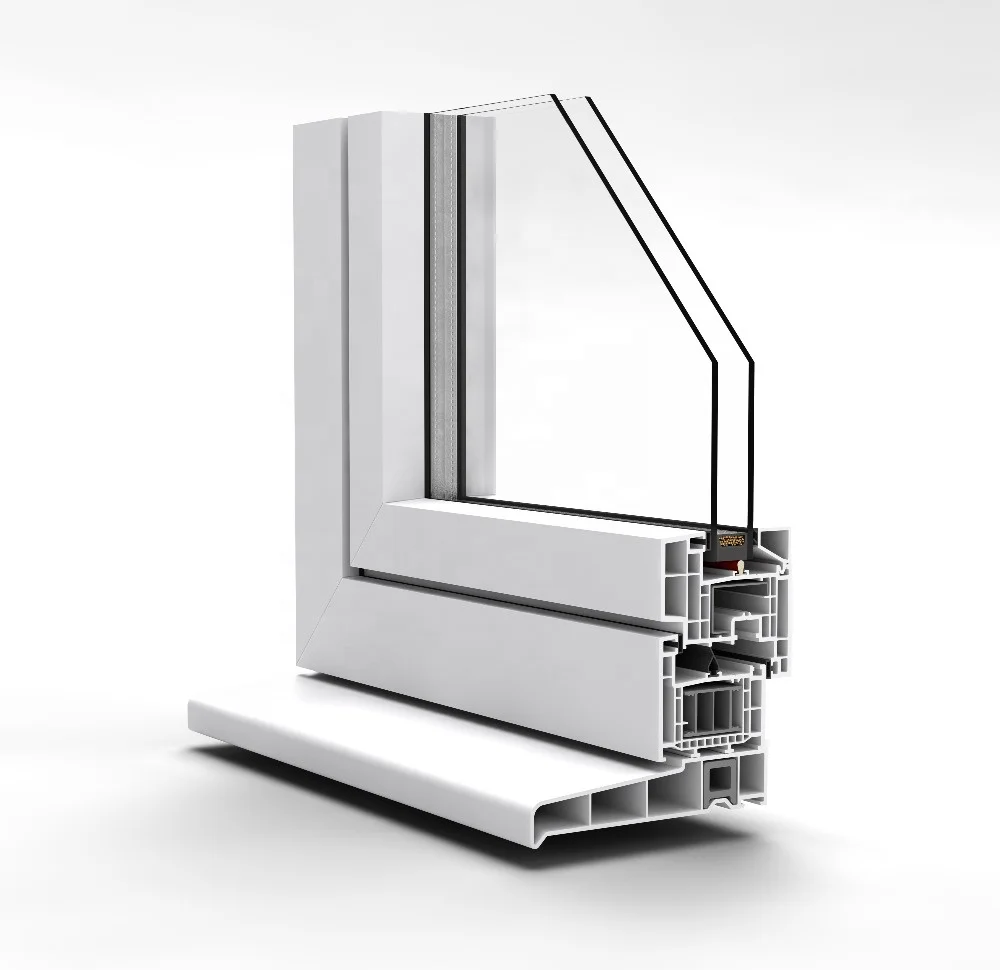 Double Glass PVC White Plastic Steel Upvc Casement windows| Alibaba.com