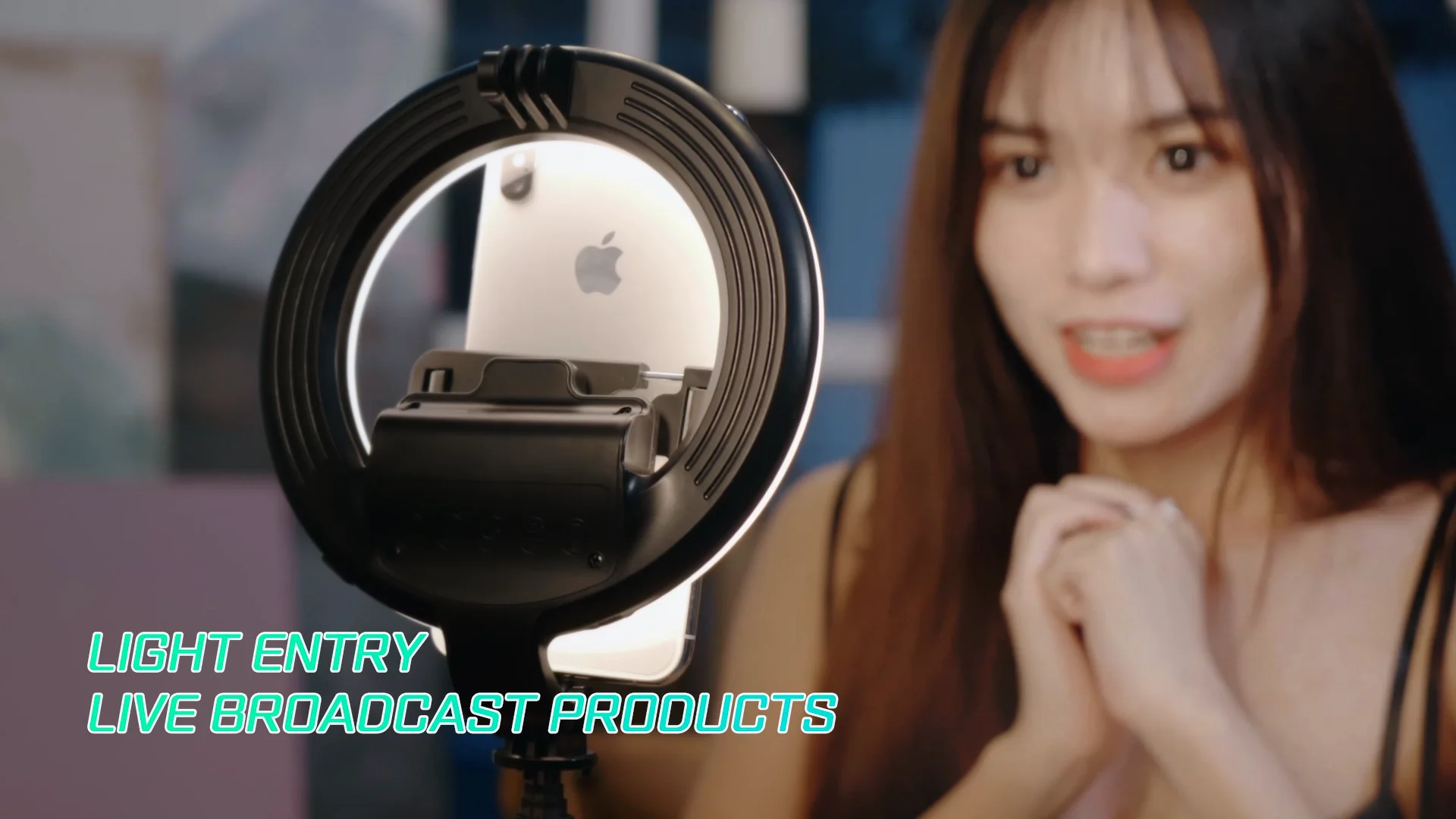 L07 Q07 Live Video Camera Multi-function Stand With Phone Holder Clamp ...