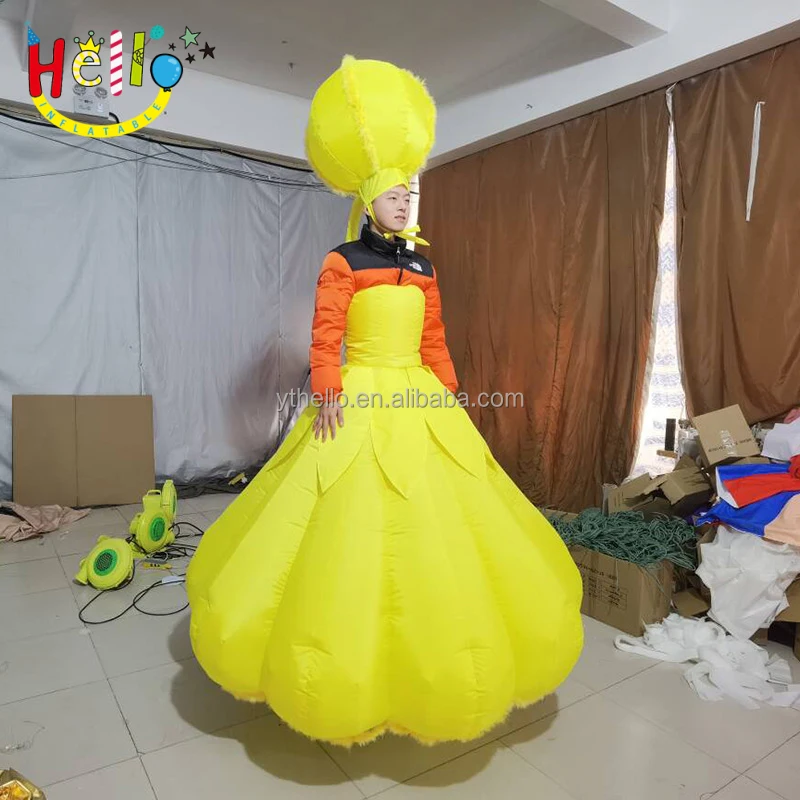Customized Inflatable Costume Inflatable Princess Dress For Party - Buy ...