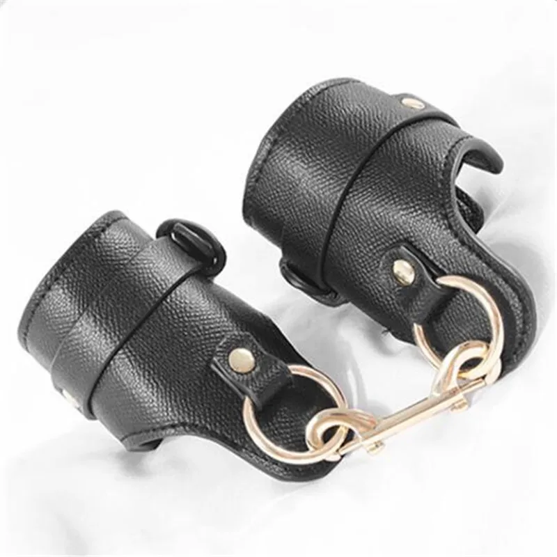 Sm Sex Products Pu Leather Sex Bdsm Handcuffs Girls Sex Toys Adult Handcuff Toy - Buy Bdsm ...