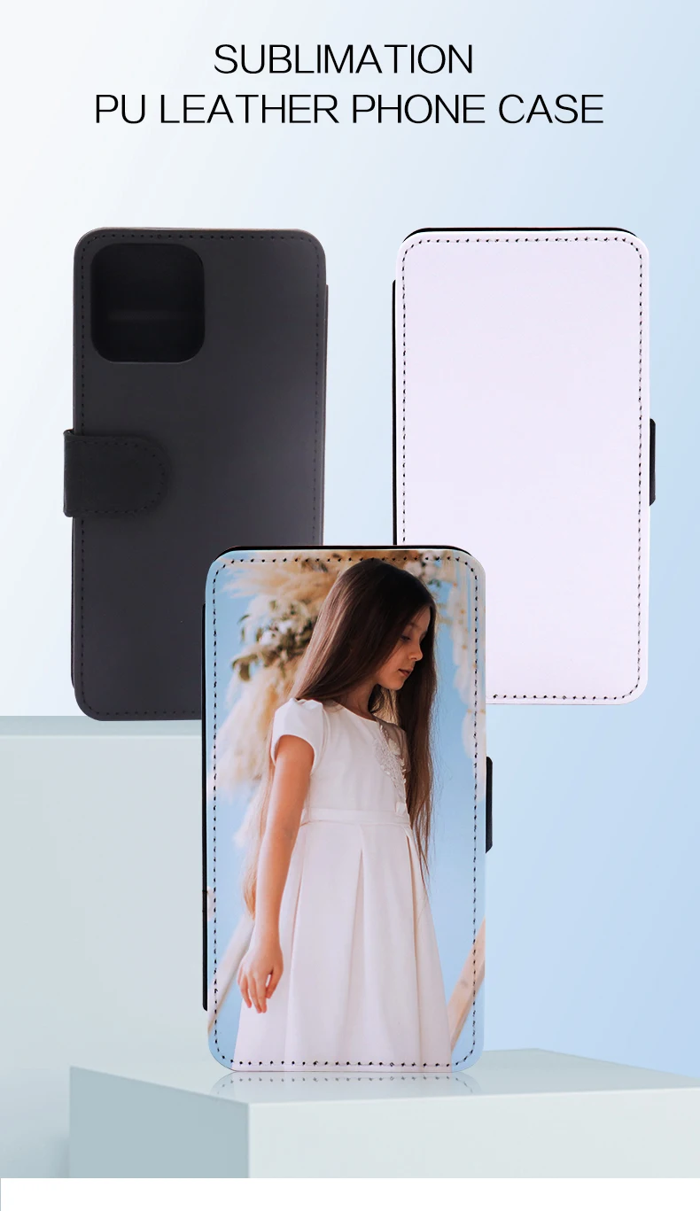 Luxury Custom Leather Designer Waterproof Flip Case Sublimation Cell ...