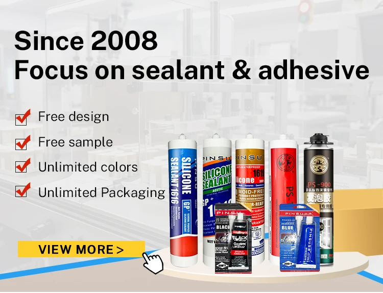 2024 Silicone Sealant Tube Oem Packaging Silicone Sealant Adhesive Glue ...