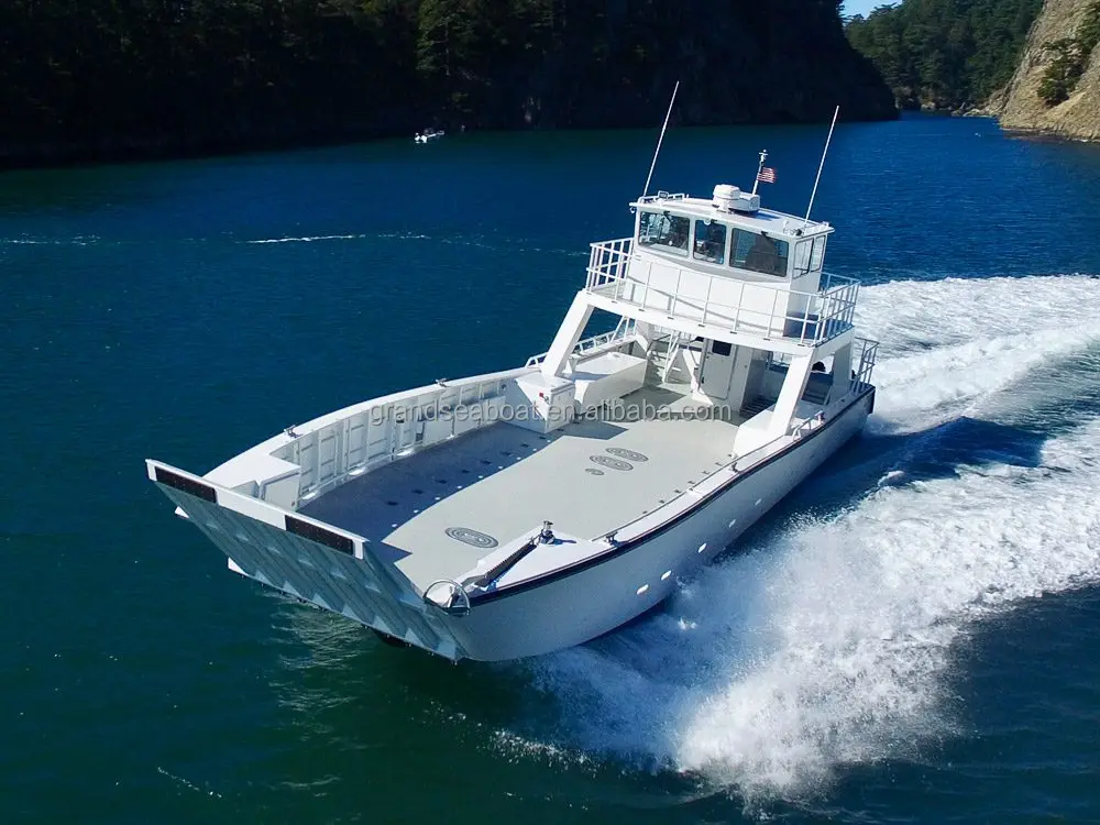 Grandsea 20m Aluminum Barge Ferry Boat - 1 Year Warranty