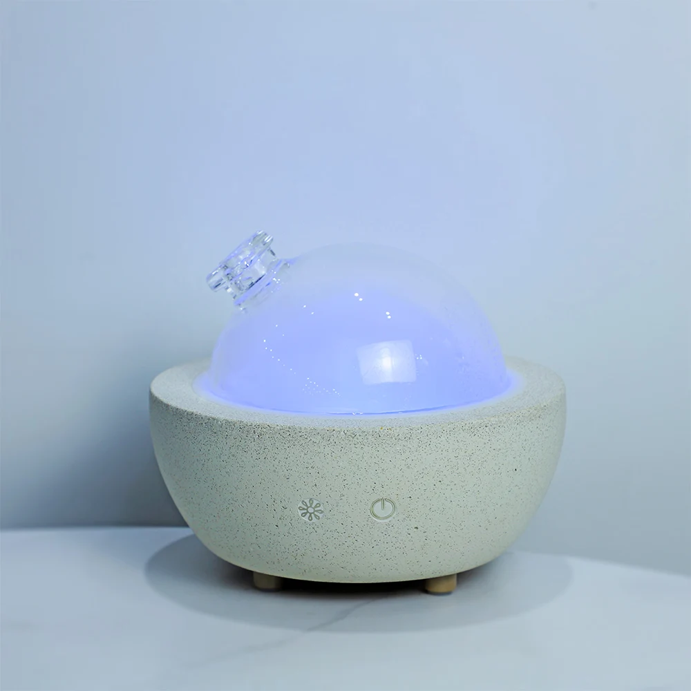 Innovative Ultrasonic Concrete Machine Eco Romantic Oil Diffuser Marble ...