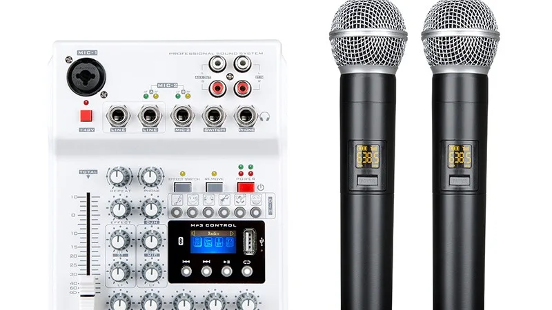 Portable Pa System With Wireless Mic Mg-04 Dj Pa System Mini Audio ...