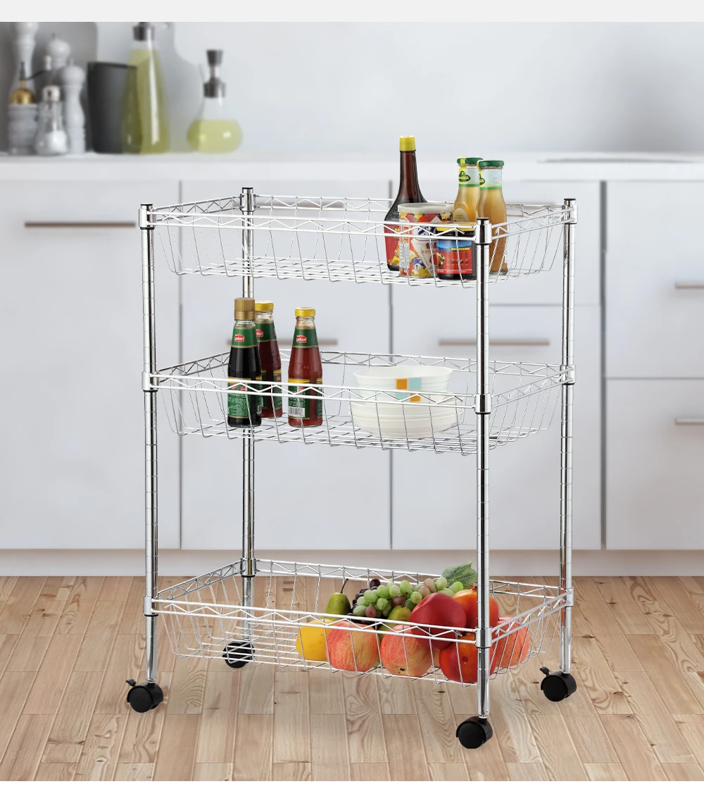 Wholesale 3 Tier Storage Rack Kitchen Storage Organizer Good Price ...