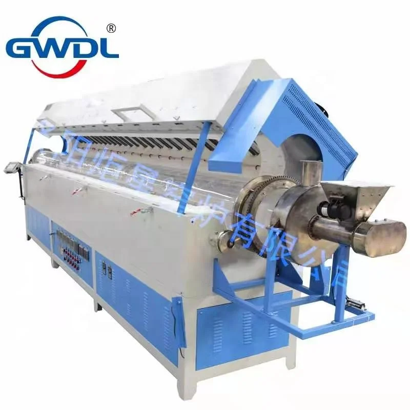 Large Quartz Tube Rotary Kiln for Powder Material Sintering