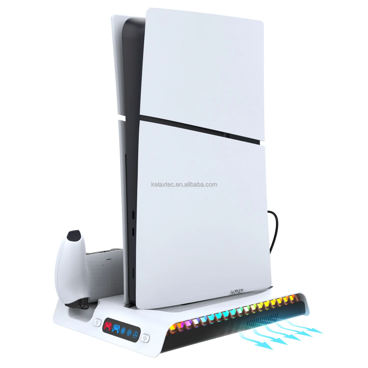 PG-P5S006 Vertical Stand for PS5 Slim - Cooling & Storage