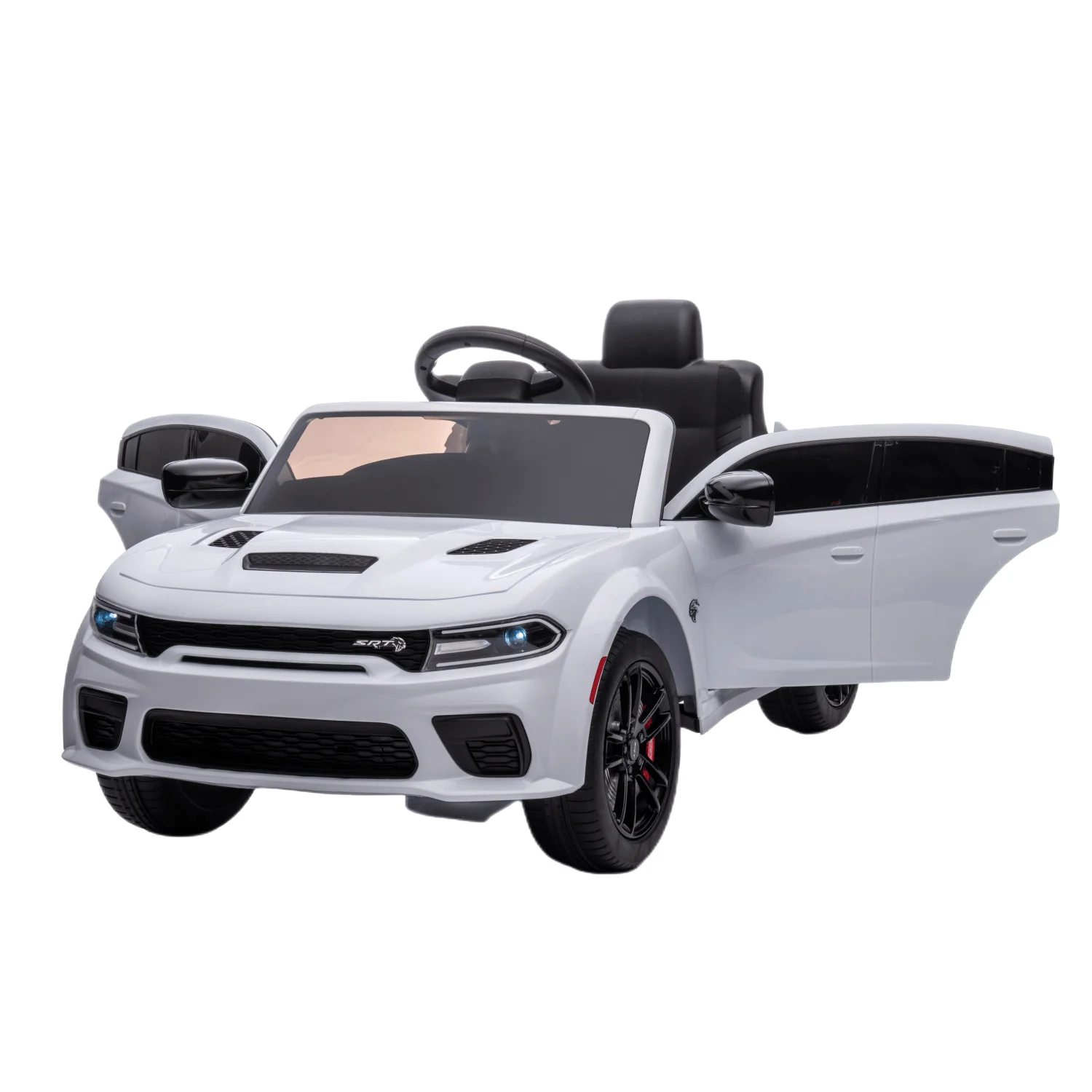 Licensed Dodge Charger SRT Hellcat Red Eyes Wide Body Toy Car for Kids