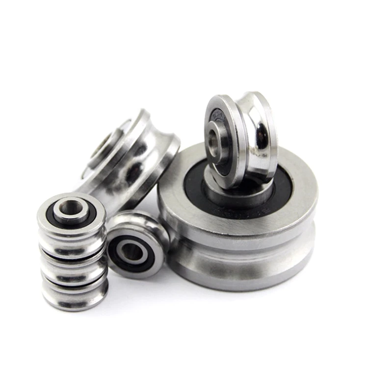 U Groove Track Roller Bearing Lfr50/8npp Pulley Bearing Lfr50/4npp ...