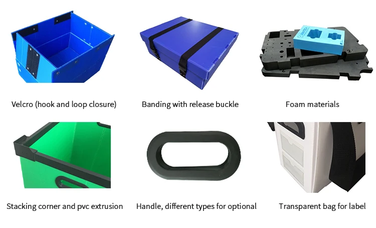 Custom Design Printed Plastic Polypropylene Corrugated Boxes
