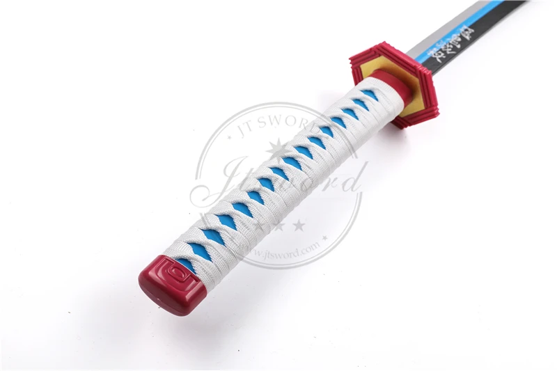 Demon Slayer Prop Giyu Tomioka Wooden Toy Sword - Safe & Durable
