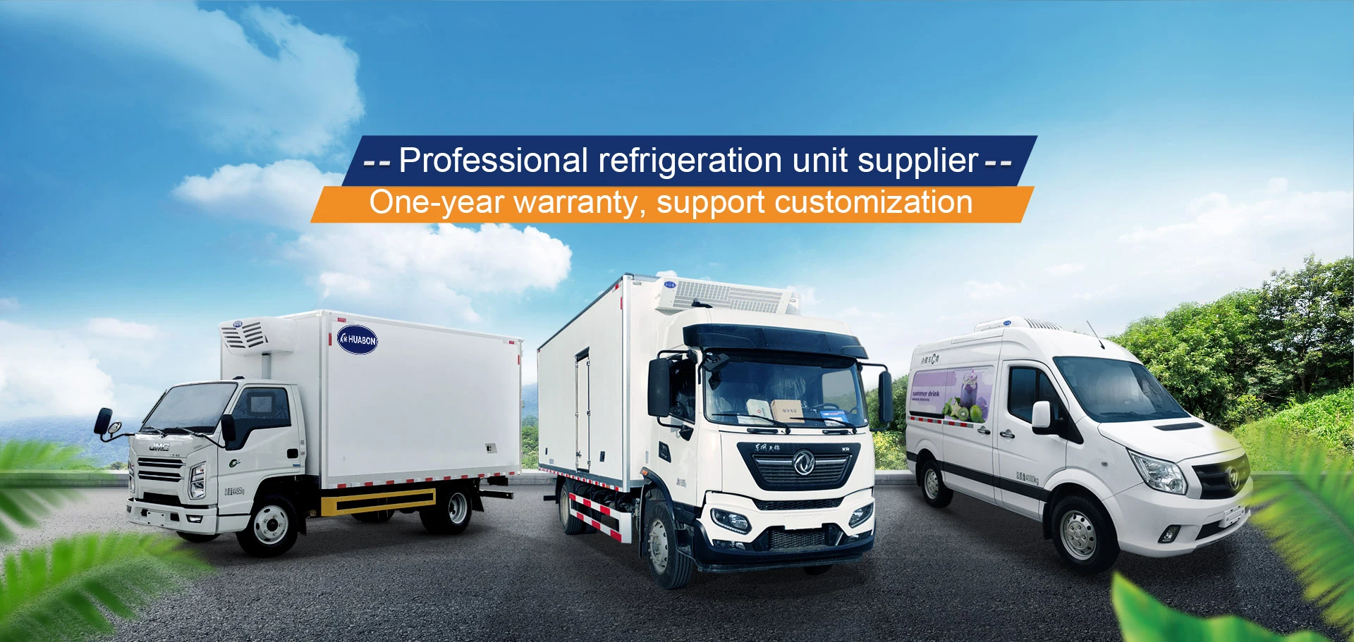 Customized Automotive Electric Reefer Freezer for Cargo