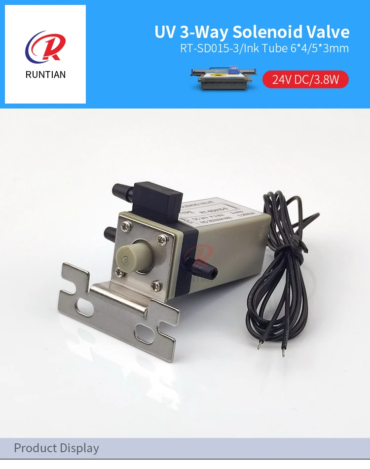 Original 3-Way Solenoid Valve for Flora Inkjet Printer